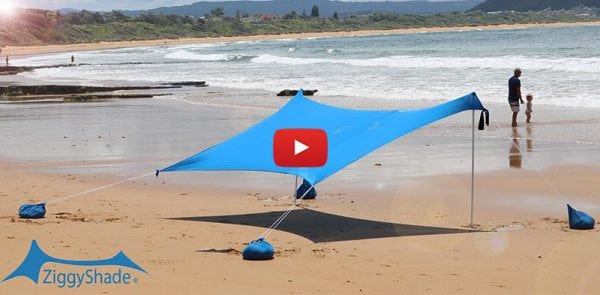 ZiggyShade – Beach Sunshade